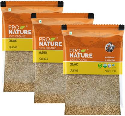 Pro Nature Organic Quinoa 500g Quinoa Price in India - Buy Pro Nature ...
