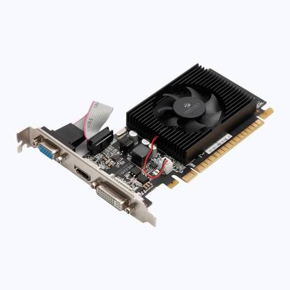 ZEB NVIDIA ZEBRONICS GT730 4GD3 Graphic Card with Heatsink and Fan 4 GB ...