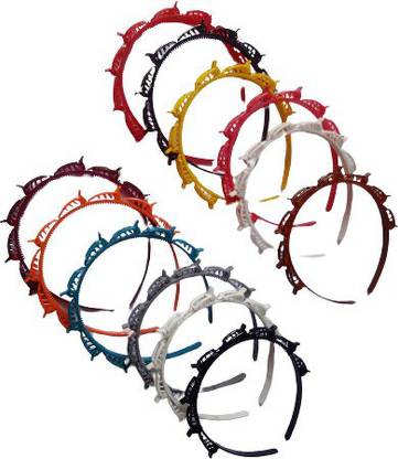VPREET FANCY & BEAUTIFUL HAIR BENDS FOR GIRLS (PACK OF 12) Hair Band ...