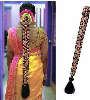 zendro Jada for Wedding Bridal Bharatanatyam Savaram Hair Braid Braid ...