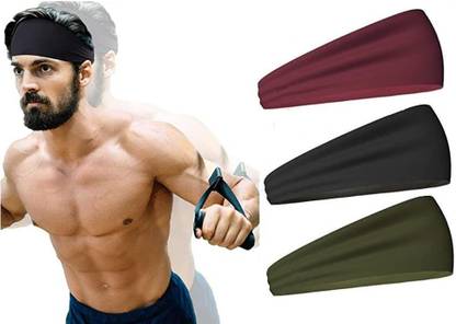 Alipzone Mens Headband - Running Sweat Head Bands for Sports - Athletic ...