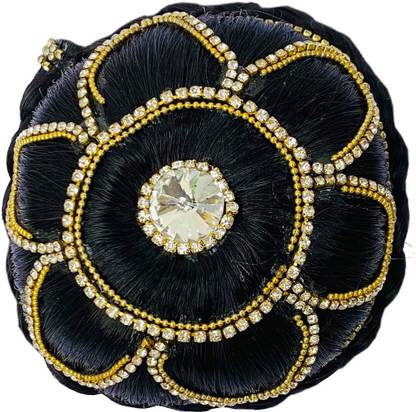 VinshBond Stone Juda Bun, Hair Juda Bun Accessories Heavy Stone Work ...