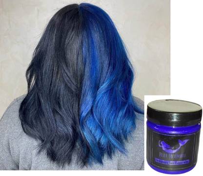 BLUEMERMAID Best Professional Blue Hair Color & Blue Color Hair Wax ...