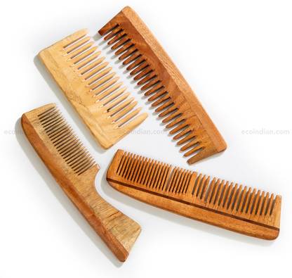 ecoindian Neem Wood Comb - Pack Of 3 - Price in India, Buy ecoindian ...