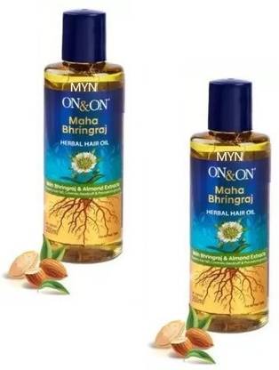 MYN HERBALS ONE&ONE AYURVEDIC NATURAL MAHA BHRINGRAJ HAIR OIL Hair Oil ...