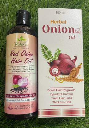 onion Red_onion_200ml_herbal_onion_oil_100_combo Hair Oil - Price in India, Buy onion Red_onion ...
