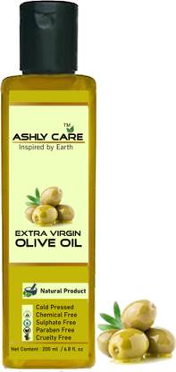 ashly care Extra Virgin Olive Oil For Hair & Skin ( cold pressed ...