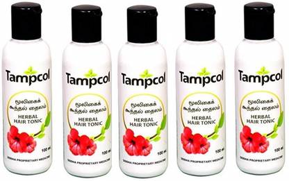 Tampcol Herbal Hair Oil (Pack of 100ML X 5) Hair Oil - Price in India ...