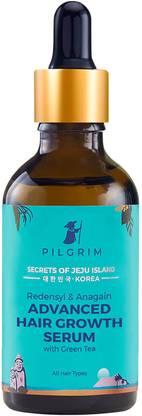 Pilgrim Redensyl 3% + Anagain 4% Advanced Hair Growth Serum For Hair ...