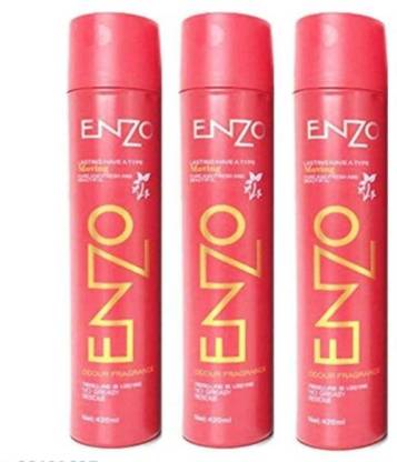 Plusbeauty Enzo Hair Line Spray for Super Strong Hair (420 ml) Set of ...