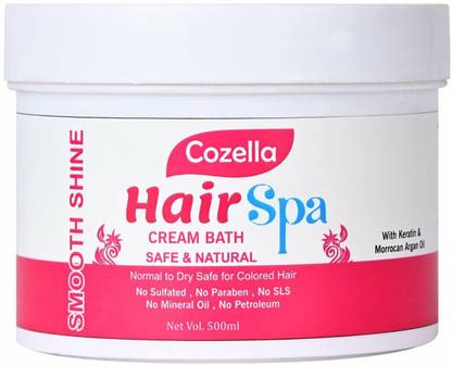 Cozella Keratin & Moroccan Argan Oil Hair SPA | Cream Bath Safe ...