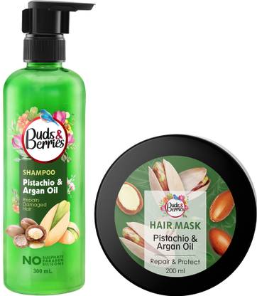 Buds & Berries Pistachio & Argan Oil Colour Protectant Shampoo ...