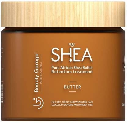 Beauty Garage Pure African Shea Retention Treatment Hair Mask 500ml ...