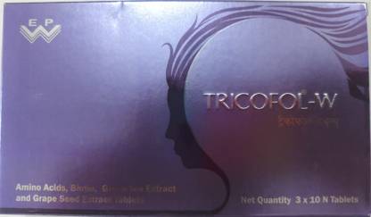 EWP Tricofol-W Tablets Price in India - Buy EWP Tricofol-W Tablets ...