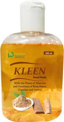 Human Pharmacia Kleen Herbal Handwash With the power of Haldi Chandan ...