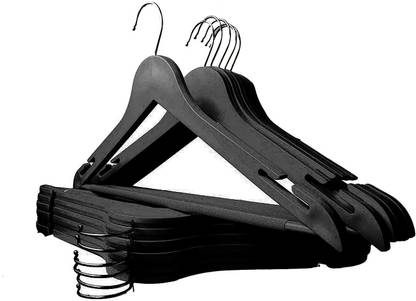Shivaliya Collection Wooden Dress Pack of 10 Hangers For Dress Price in ...