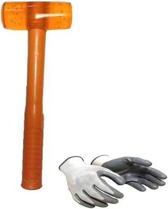 Digital Craft PU Mallet Hammer Dead Blow Hammer for Tiles and Soft Face ...