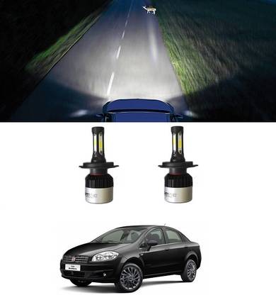 Trigcars LED Headlight for Fiat Linea Price in India - Buy Trigcars LED ...
