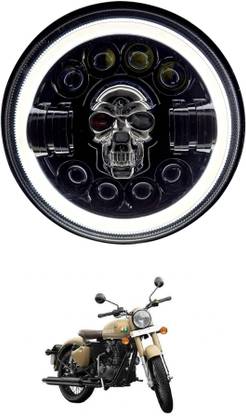 AutoTech LED Headlight for Royal Enfield, Mahindra, Harley Davidson ...