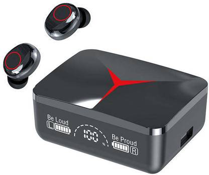 MR ROBOT Premium TWS M90 Wireless Headphones with POWERBANK LED ...
