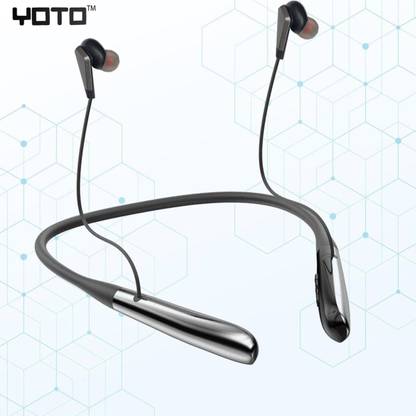 Yoto Lightweight Wireless Neckband 30Hrs Playtime With Mic Bluetooth ...