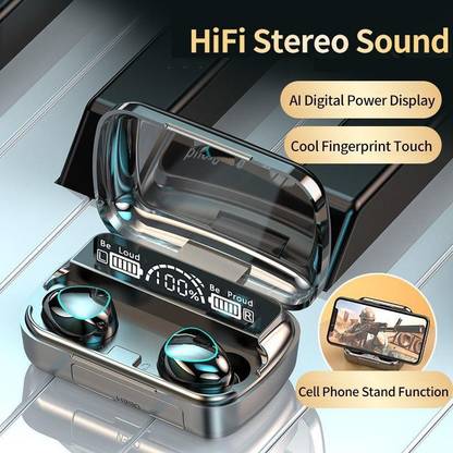 ZETATECH Exclusive M10 TWS BT Wireless Earbud ANC Touch Control Dual ...