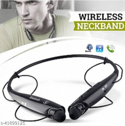 GUGGU UEJ_435K_HBS 730 Neck Band Bluetooth Headset Bluetooth Headset ...
