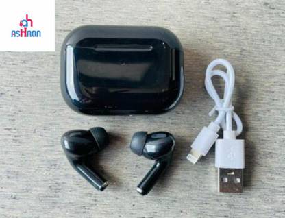 ashron HDRX-EARPOD WITH PREMIUM QUALITY BLACK Bluetooth Gaming Headset ...