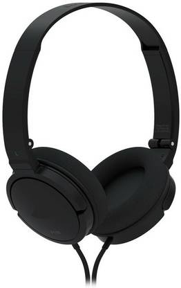 DRUMSTONE Wired Extra Bass On-Ear Headphones with Tangle Cable, 3.5 mm ...