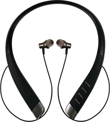 RARIBO 60 HOURS BATTERY BACKUP BLUETOOTH NACKBAND Bluetooth Headset ...