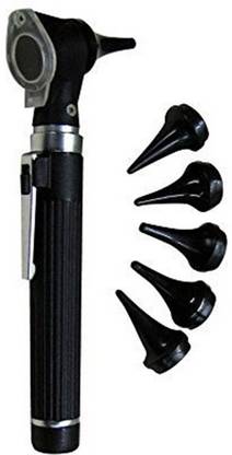 MCP Healthcare Mini Otoscope set with 6 Specula Led ear scope Medical ...