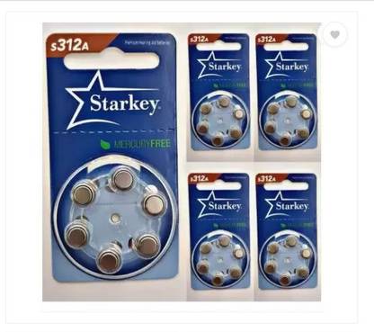 SAI HEARING STARKEY S312 HEARING AID BATTERY Hearing Aid Price in India ...