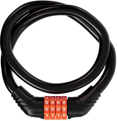 Biroller BRATBCL4 Anti-Theft Protection Bike Cable Lock 4 Digit ...
