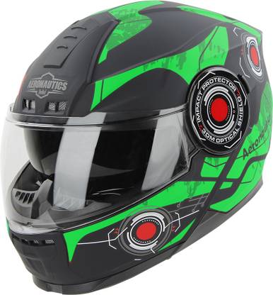 Steelbird Cyber ISI Certified Full Face Graphic Helmet for Men with ...