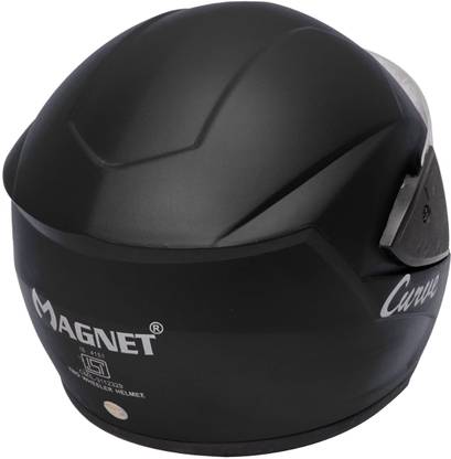 MAGNET CURVE BLACK Motorbike Helmet - Buy MAGNET CURVE BLACK Motorbike ...