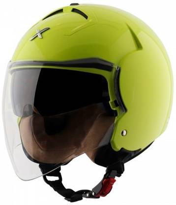 Axor Striker Neon Yellow Helmet-L Motorbike Helmet - Buy Axor Striker ...