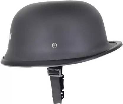 Grizzly Square Retro Style Two Wheeler Helmet, World War Inspire for ...