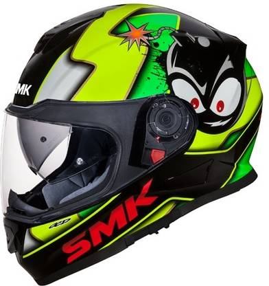 SMK Twister Cartoon Motorbike Helmet - Buy SMK Twister Cartoon ...