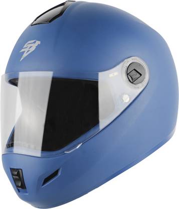 Steelbird SBH-2 ROX PLUS DASHING BLUE Motorbike Helmet - Buy Steelbird ...