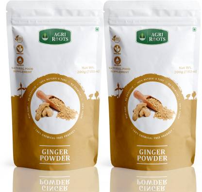 AGRI ROOTS Ginger Powder - Sonth (Adrak Powder/ Ginger Powder) Flavor ...