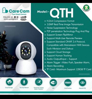 Care Cam Care cam qth Security Camera Price in India - Buy Care Cam ...