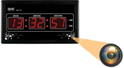 Safetynet Spy Wifi Hidden Wall Clock Camera Work On 220 Volt Ac Power ...