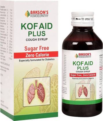 Bakson's Homoeopathy Kof Aid Plus SF Syrup Price in India - Buy Bakson ...
