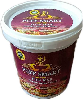 Puff Smart Premium Herbal Flavors 1 kg Bucket Pan Ras Hookah Flavor ...
