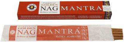 Golden Nag Mantra Agarbatti Masala Incense Stick Richness Of Nature Price in India - Buy Golden ...