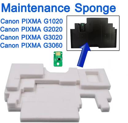 Haedlink CANON WASTE INK PAD With Chip Maintenance Cartridge for G1020 ...