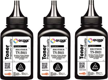 QUINK B021 for TN-B021 Toner Powder Refill for Brother DCP-B7530DN/DCP ...