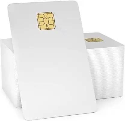 PTL Inkjet Printable Smart ID Cards PVC Big Chip SLE4428/ISSI 4428 ...