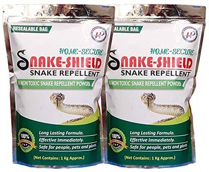 Home-Secure Snake Shield Snake Repellent Powder (1Kgs x 2) : Non Toxic ...