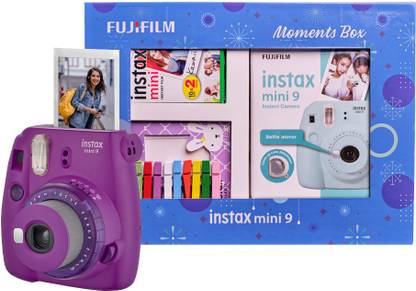 FUJIFILM Instax Mini Series Instax Mini 9 Instant Camera Moments Box ...